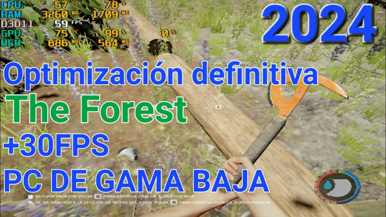 La mejor optimización de The Forest 2024 - YouTube