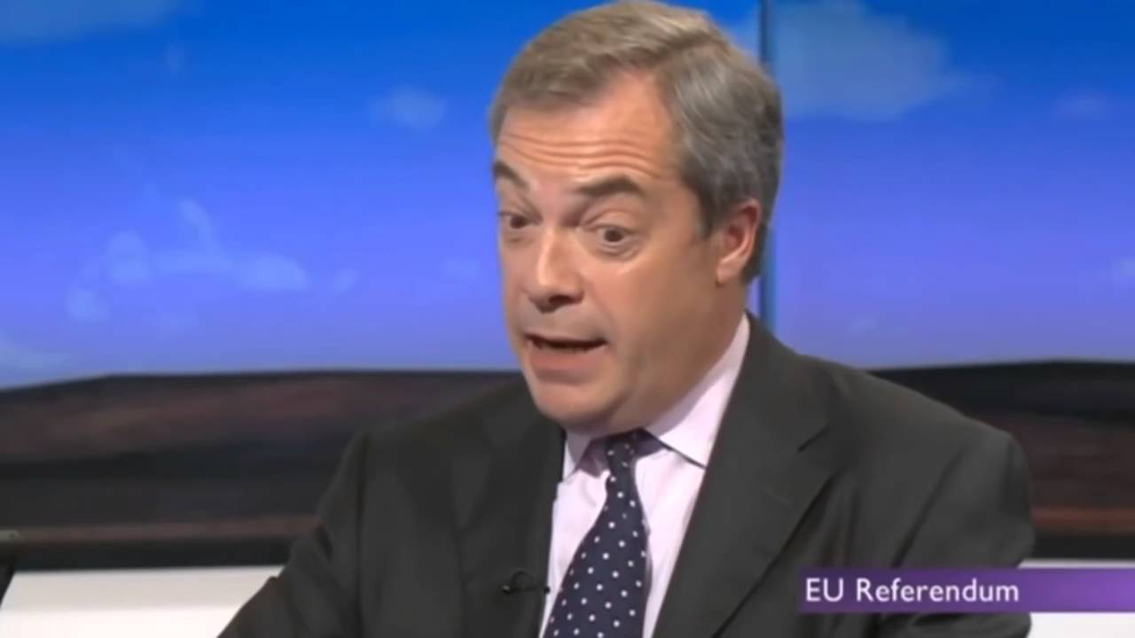 Ukip Nigel Farage Mep Britain Will Vote For A Brexit Youtube