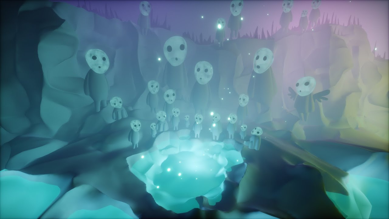 Kodama Cave Spirits - Real-time Rendering Showcase - U-RENDER - YouTube