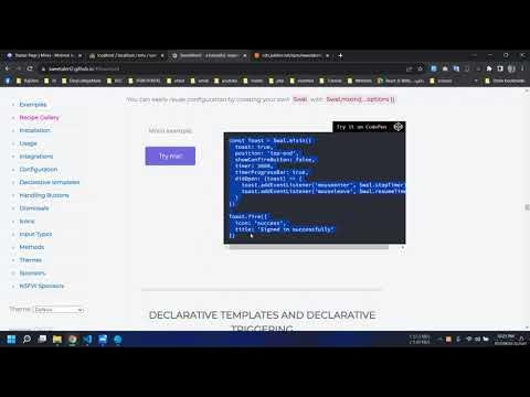 Laravel Basic Tutorial | Class 32 | Laravel Web Development (Laravel -Paginate, SweetAlert ...