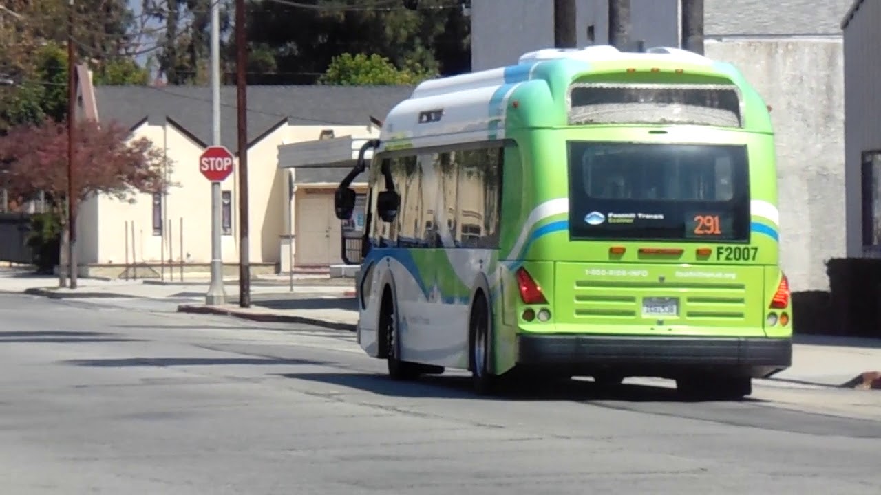 Foothill Transit 2012 Proterra EcoRide BE35 #F2007 - YouTube