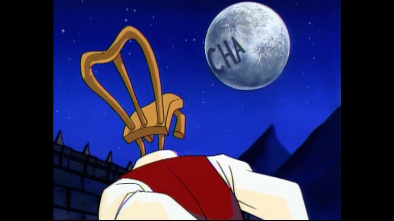 chairface chippendale carves his name into moon - the tick - YouTube