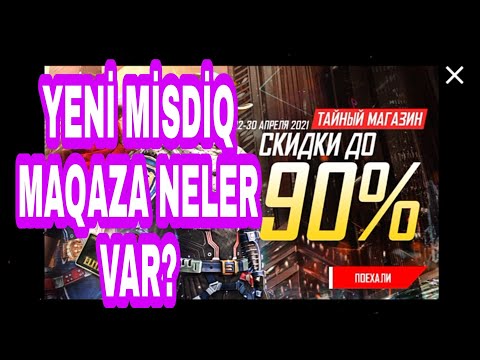 OHA, 🤯 YENİ MİSDİQ MAQAZA NELER VAR? 90% ENDİRİM ELİT PAS [ GARENA FREE FİRE ]