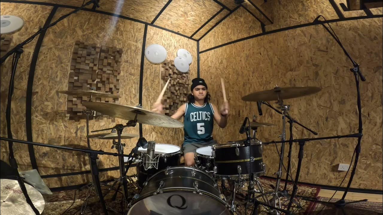 Eva Celia - Crush (Drum Cover) - YouTube