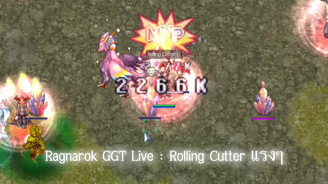 Ragnarok GGT Live : Rolling Cutter แรงๆ - YouTube