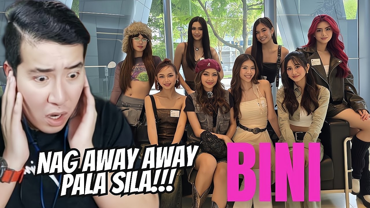 [REACTION] BINI - ''NAG AAWAY-AWAY PALA SILA'' TIKTOK COMPILATION - YouTube