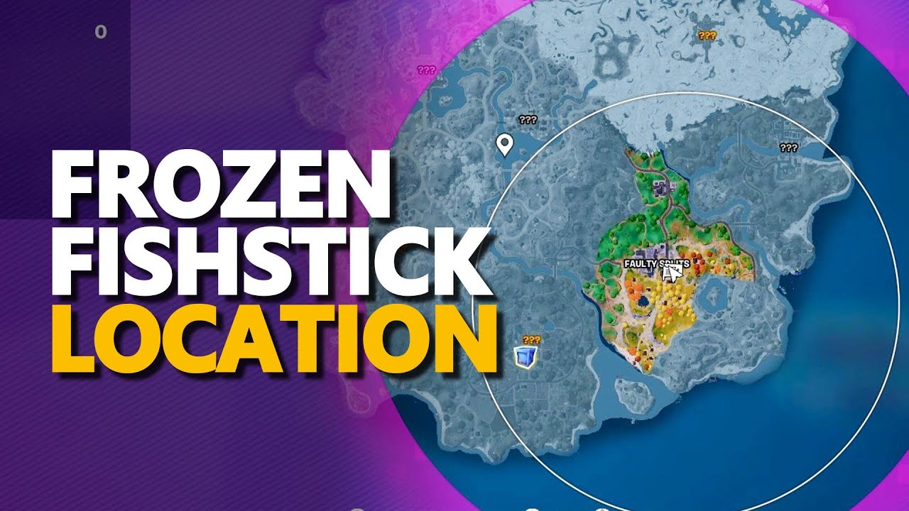 Frozen Fishstick Fortnite Location - YouTube