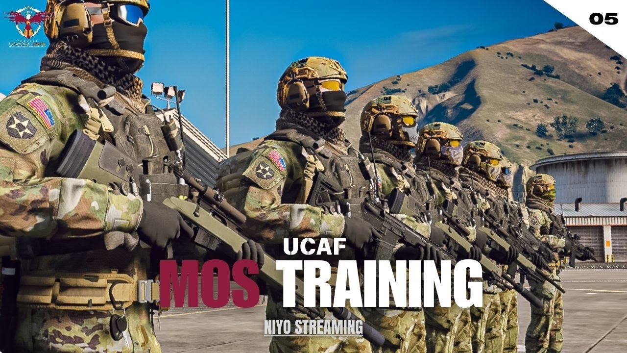 UCAF Sniper Mos Training 🥲 | DAY 05 | UCAF | UNION OPS Military RP ...