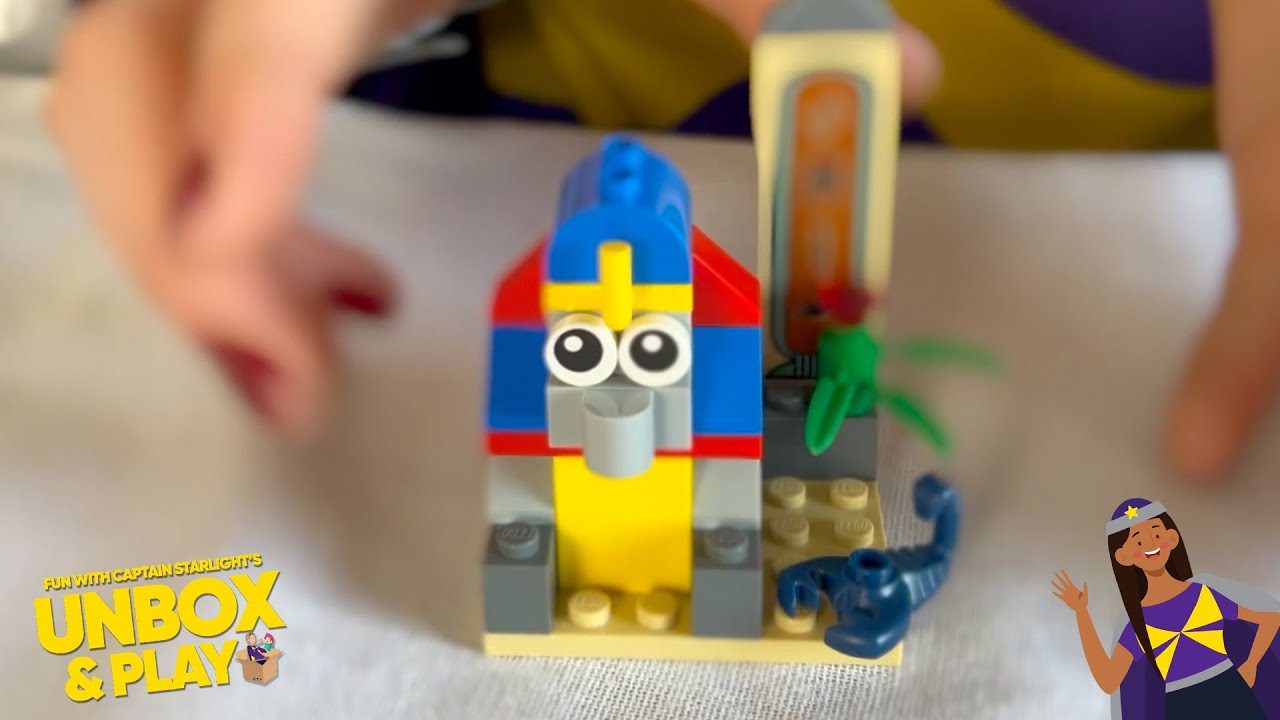 LEGO 1998 Sphinx Secret Surprise Mini Build (Unbox & Play) # ...