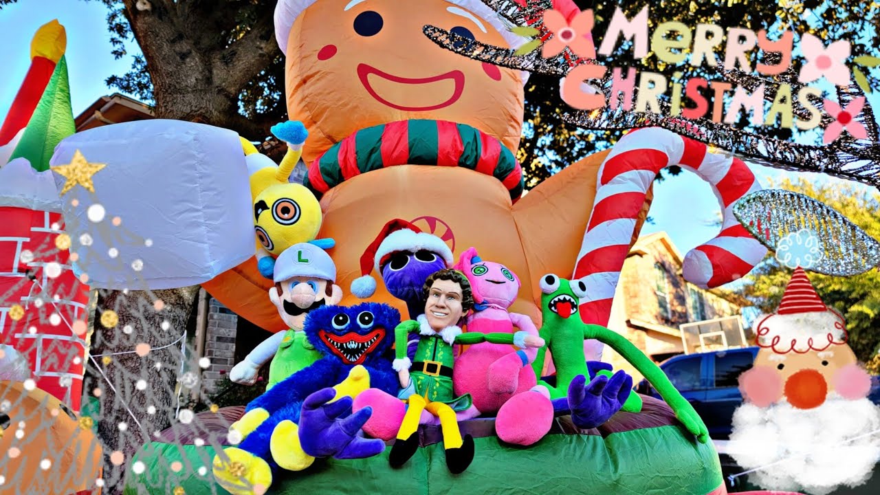 Huggy Friends! Poppy Playtime Christmas Special Celebration! - YouTube