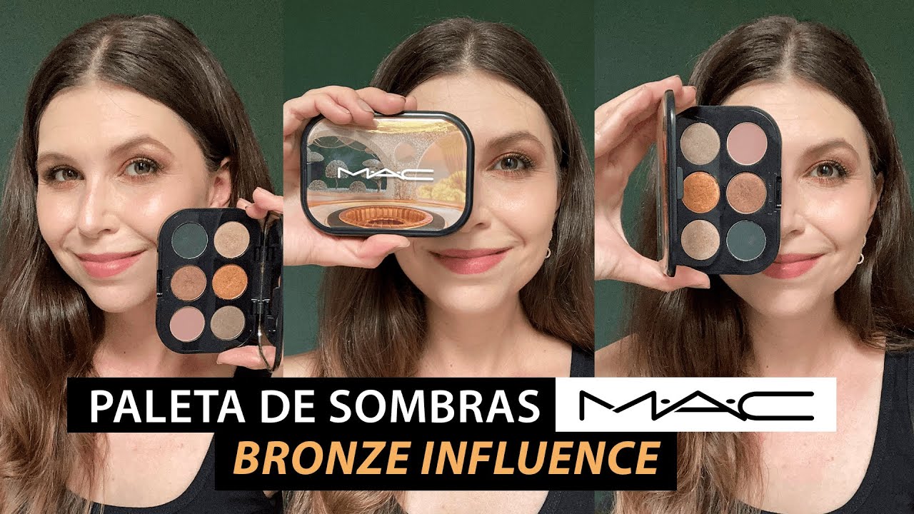 Paleta de Sombras MAC: Connect in Colour Bronze Influence - YouTube
