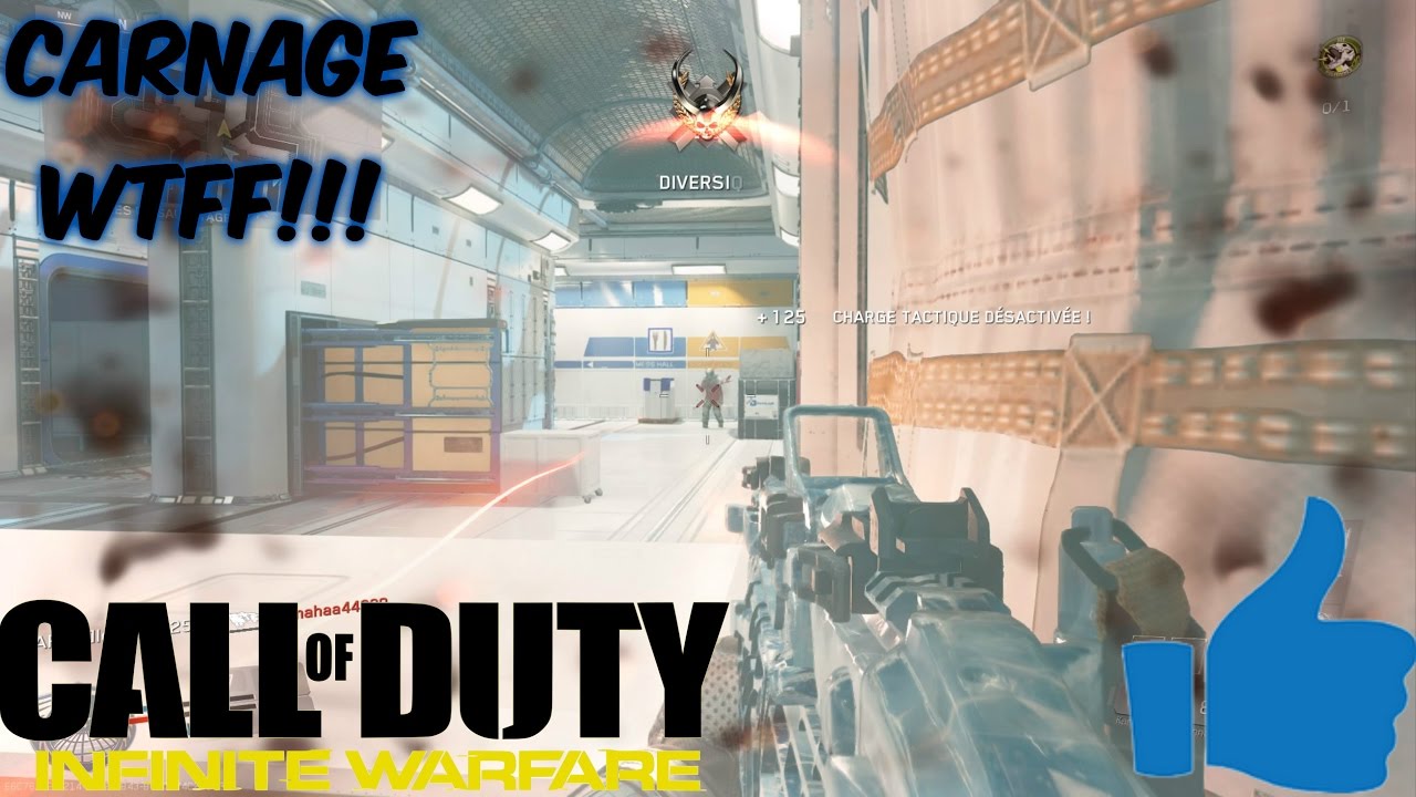 CALL OF DUTY INFINITE WARFARE CARNAGE AU SNIPER !!!!! - YouTube
