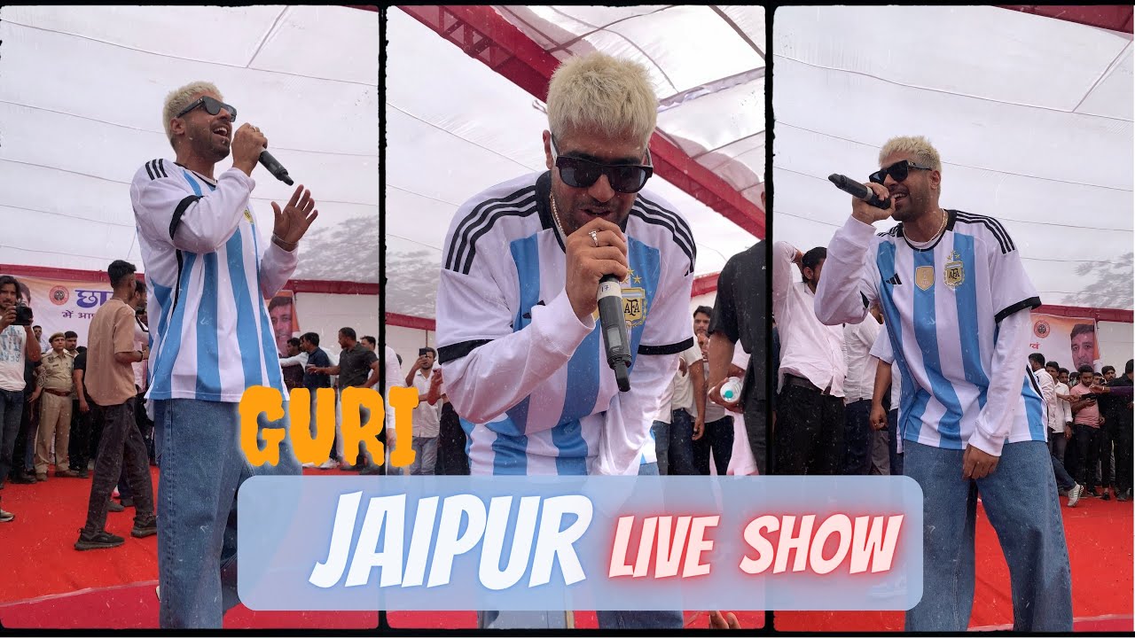 Guri in Jaipur live concert | guri song live | guri live performance ...
