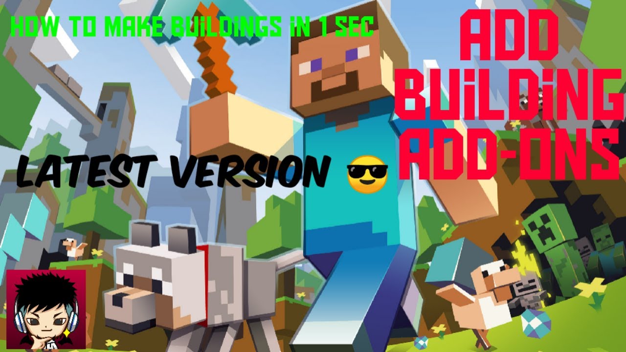 How to build building in Minecraft in one sec 😎 ! Building add-ons ...