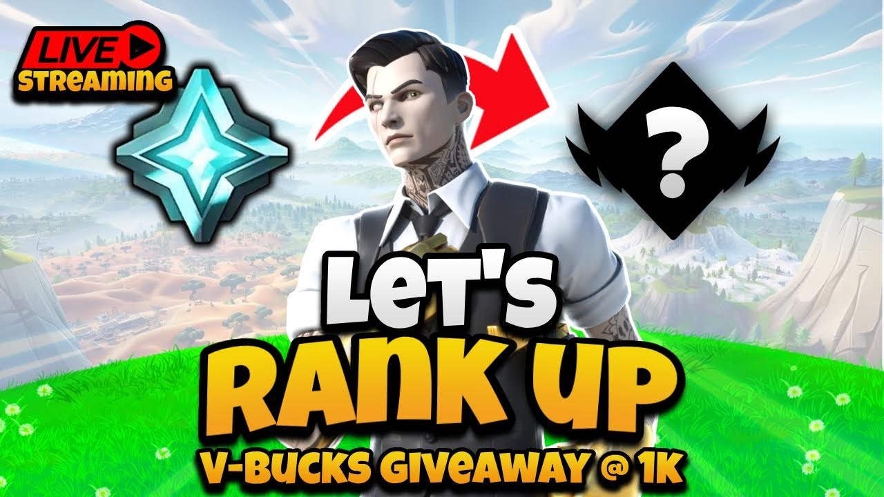 Fortnite Zero Builds! FREE VBUCKS @ 1k!!! || Fortnite Vertical - YouTube