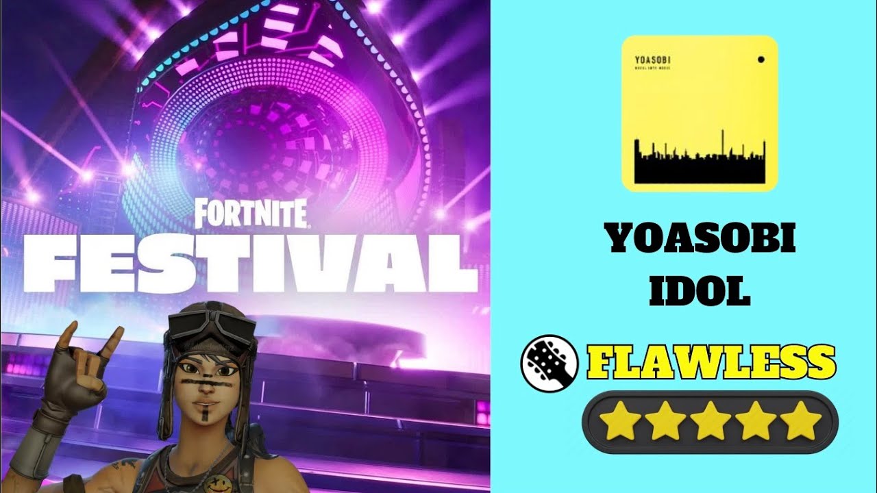 FLAWLESS (Lead) IDOL By YOASOBI [Fortnite Festival] - YouTube