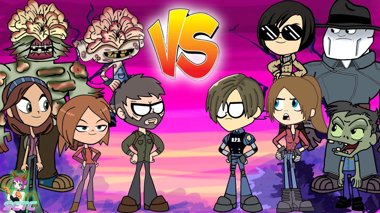 Teen Titans Go! Animation Color Swap with The Last of Us characters ...