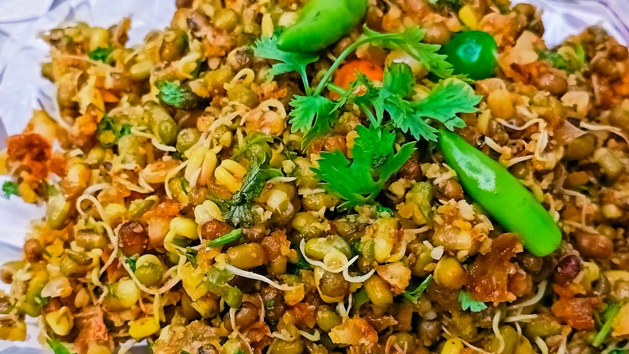 Sprouts Moong Salad- Tiffin Box Recipe | Simple But Healthy&Tasty ...