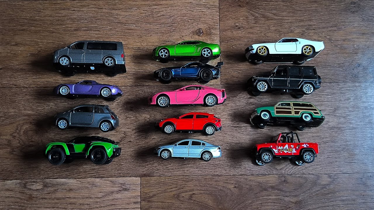 13 Toy Cars - YouTube