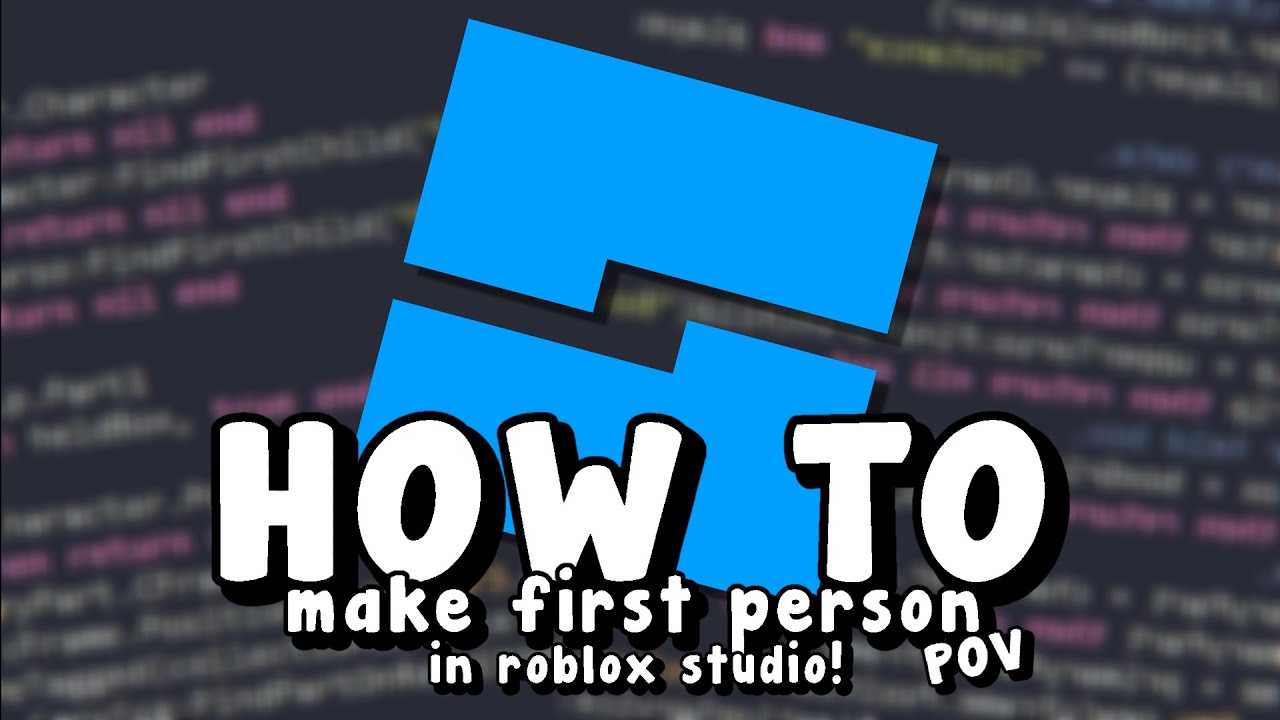 How To Add First Person Pov In Your Roblox Game - YouTube