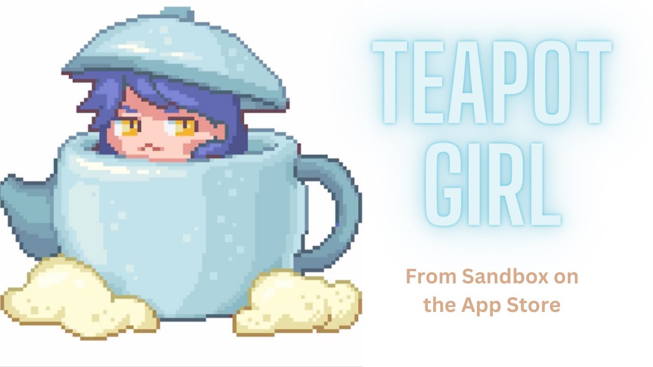 Sandbox Art #42 Teapot Girl - YouTube