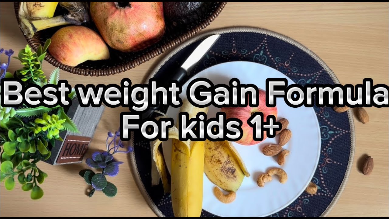 Weight Gain Formula just in 1 Month || Best Smoothie For Toddlers - YouTube