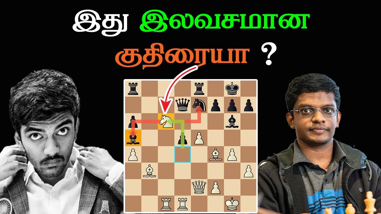 Gukesh D vs SL Narayanan , World Cup 2023, Tamil chess Channel ...