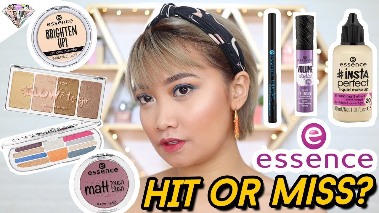 FULL FACE USING ESSENCE COSMETICS | BEST & WORST ESSENCE PRODUCT - YouTube