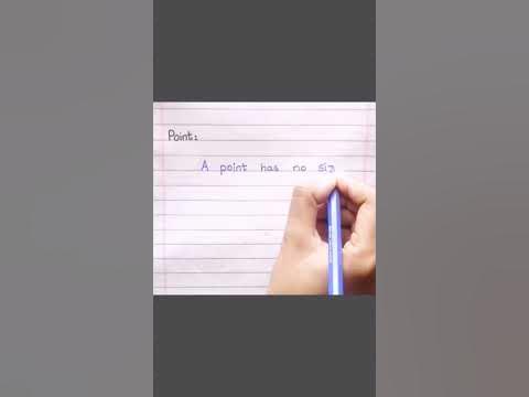 Define Point #shorts - YouTube