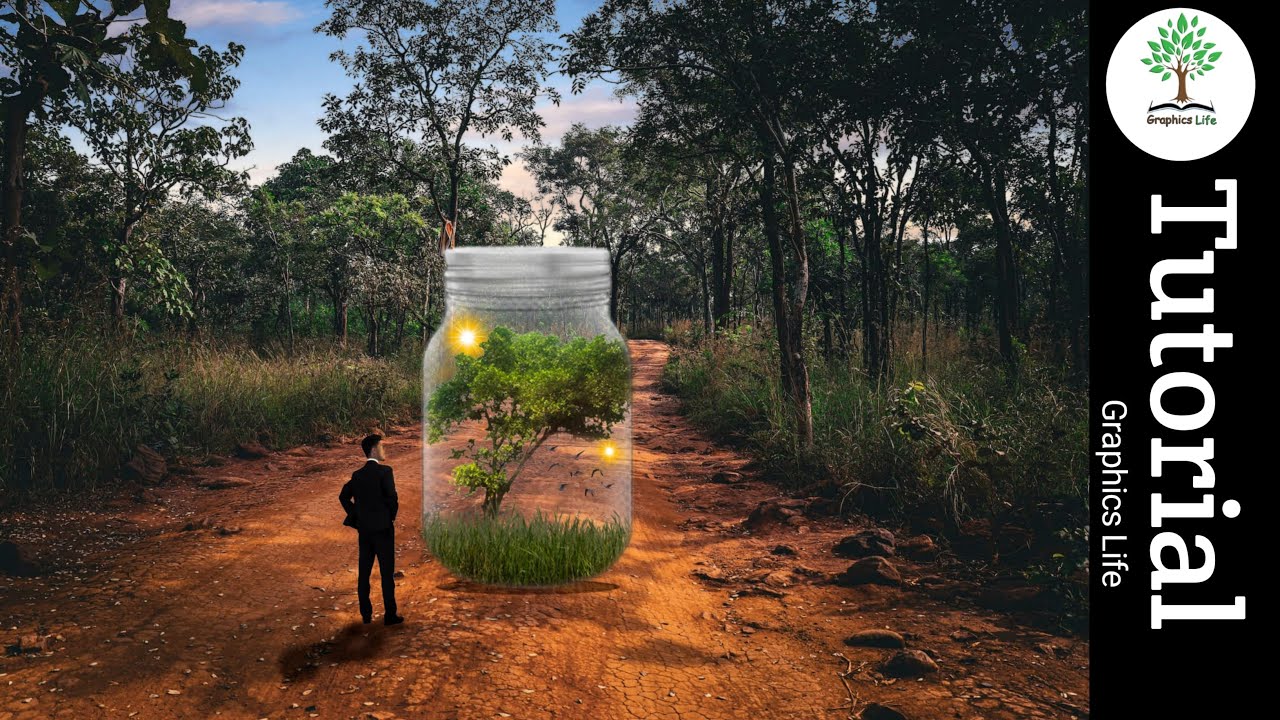 Nature manipulation in Photoshop Tutorial - YouTube