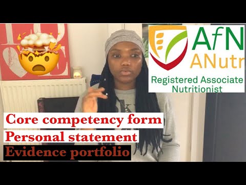 Association For Nutrition Registration//Registered Associate Nutritionist in the U.K.//portfolio