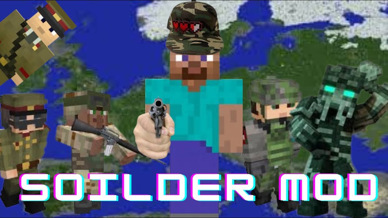 I added Military Mod to Minecraft - YouTube