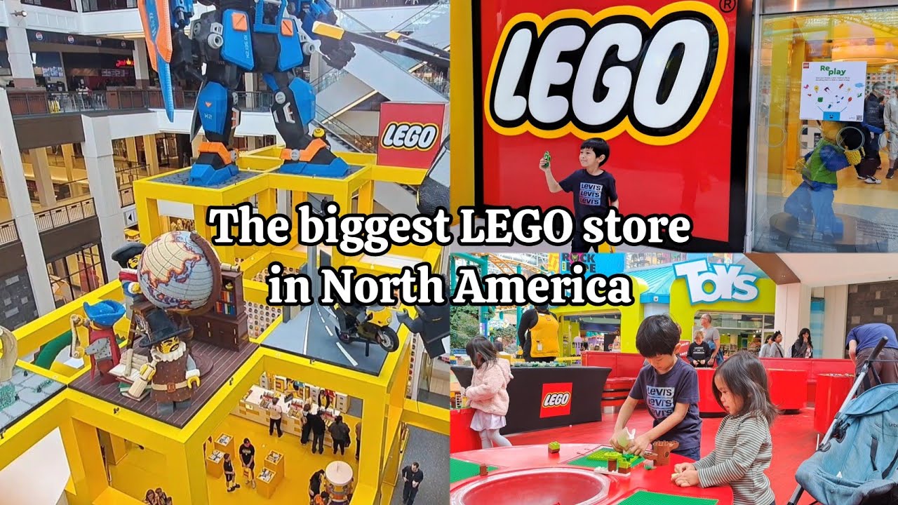 LEGO STORE | Mall of America - Bloomington, Minnesota - YouTube