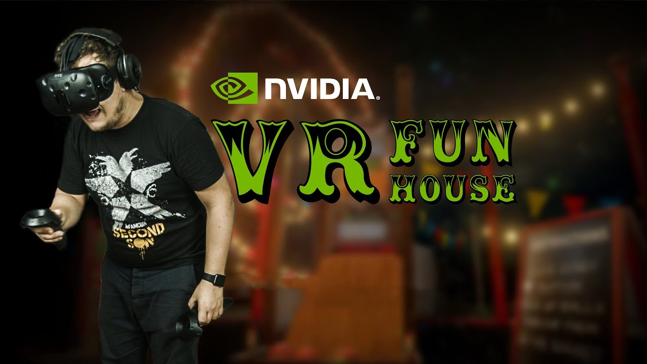 Ahogy az NVIDIA látja a VR-t... | NVIDIA VR Funhouse Gameplay - YouTube