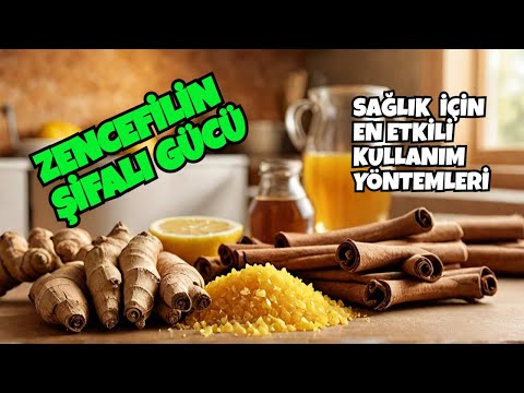 ZENCEFİLİN ŞİFALI GÜCÜ - SAĞLIK İÇİN EN ETKİLİ KULLANIM YÖNTEMLERİ - ŞİFALI BİTKİLER - Devrim Show