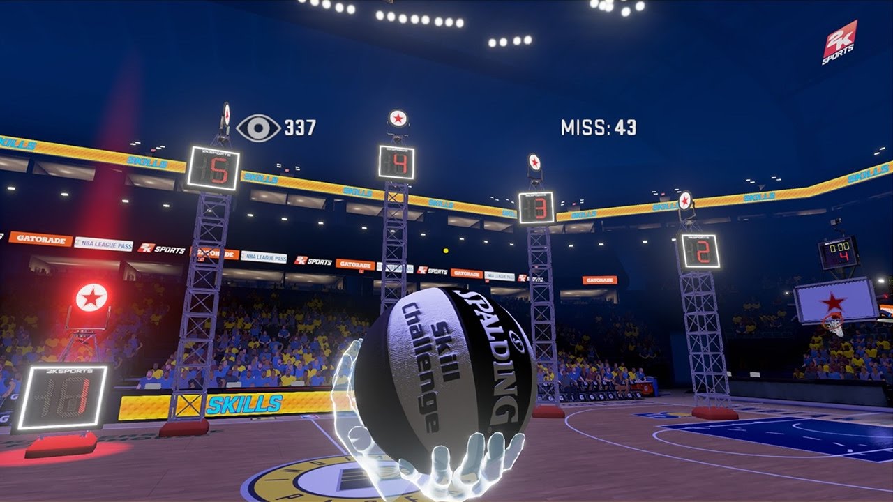 NBA 2KVR Experience - Trailer [VR, HTC Vive, PlayStation VR] - YouTube