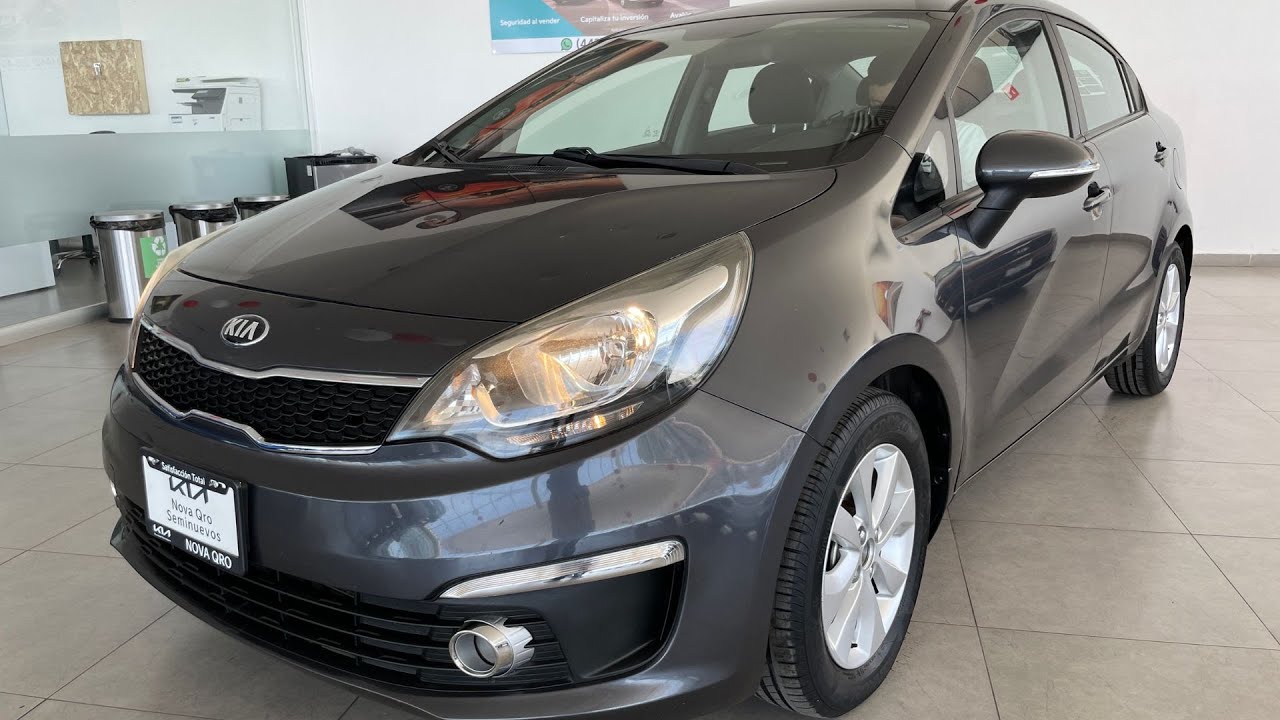 KIA RIO 1.6L EX MT SEDAN 2017 - YouTube