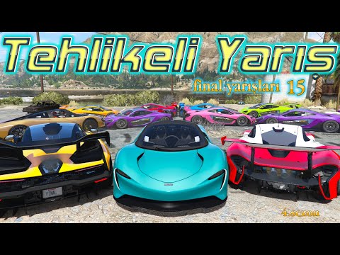 McLAREN FİNAL YARIŞLARI Örümcek Adam Tehlikeli Yarış