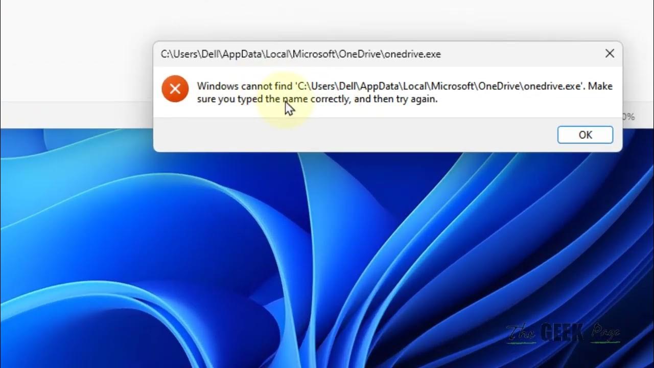 How to Reset OneDrive in Windows 11 - YouTube