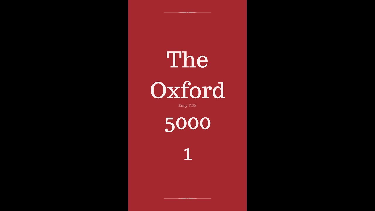 The Oxford 5000 1 YouTube the-oxford-5000-1-youtube