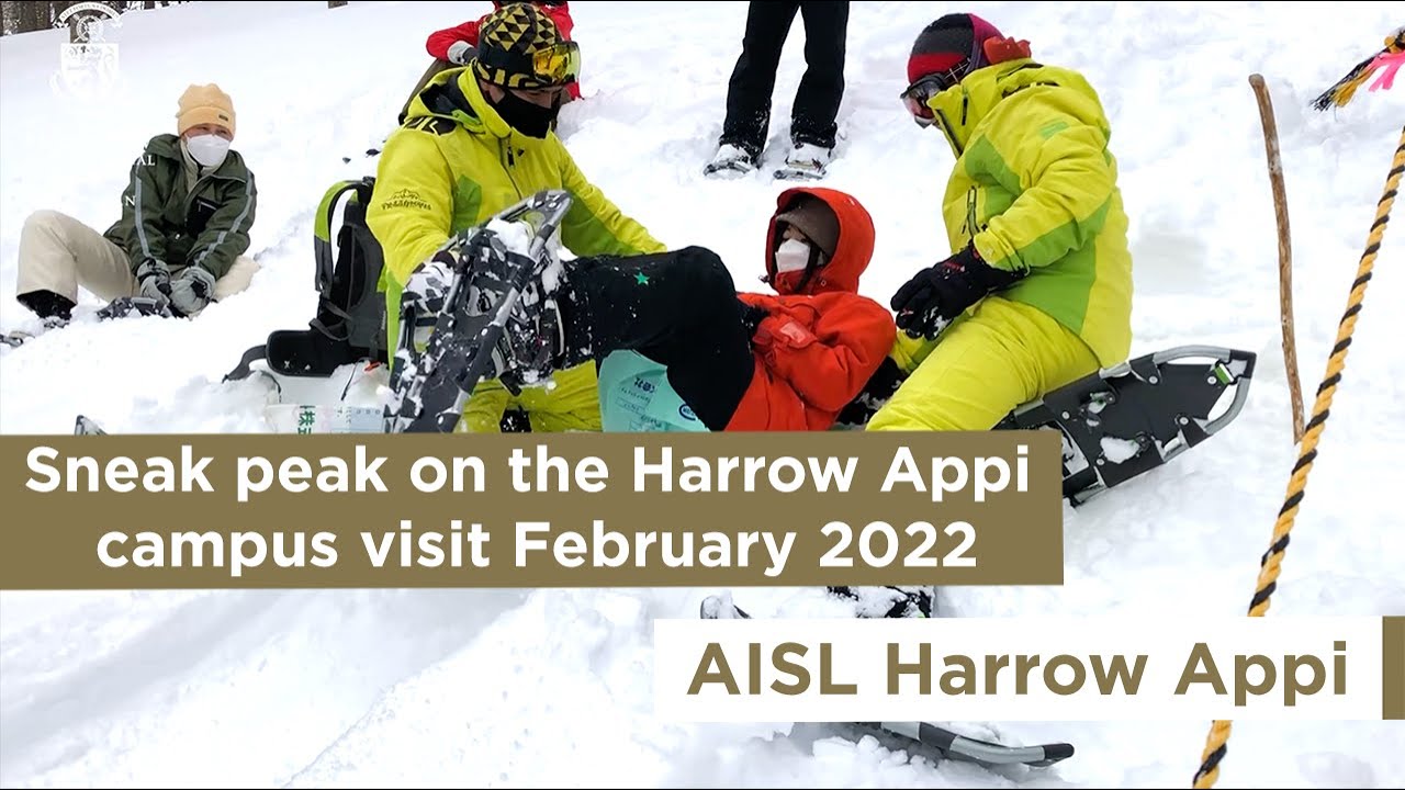 Sneak peak on the Harrow Appi Campus Visit Feb 2022 - YouTube