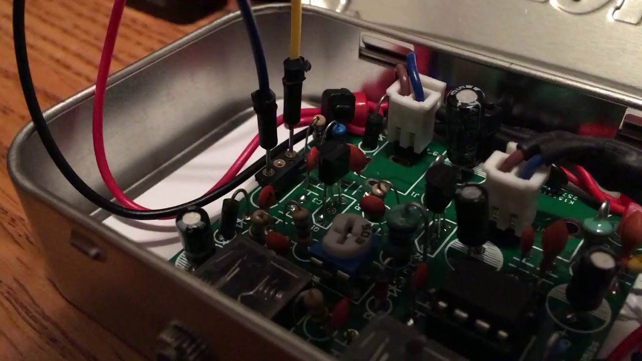 40m pixie radio mod - YouTube