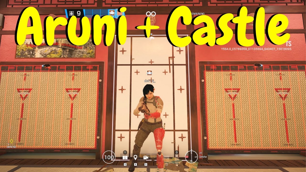 Aruni Castle Strat in Rainbow Six Siege (Neon Dawn TS Gameplay) - YouTube