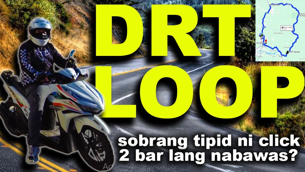 Motovlog #11: DRT Loop | San Rafael - Angat - DRT - San Miguel - San ...