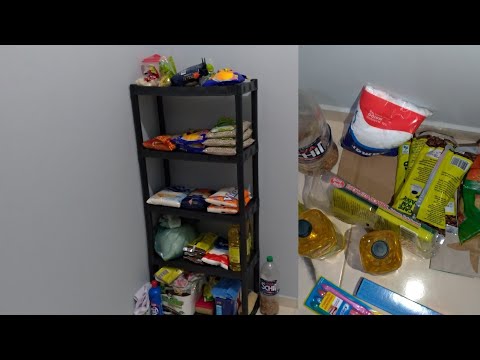 Montando estante multiuso para colocar alimentos na despensa - YouTube