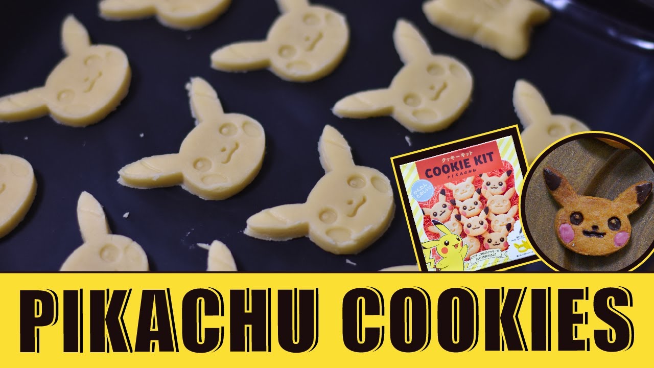 Make Official Pikachu Pokemon Cookies | Pokemon Center Exclusive Cookie ...