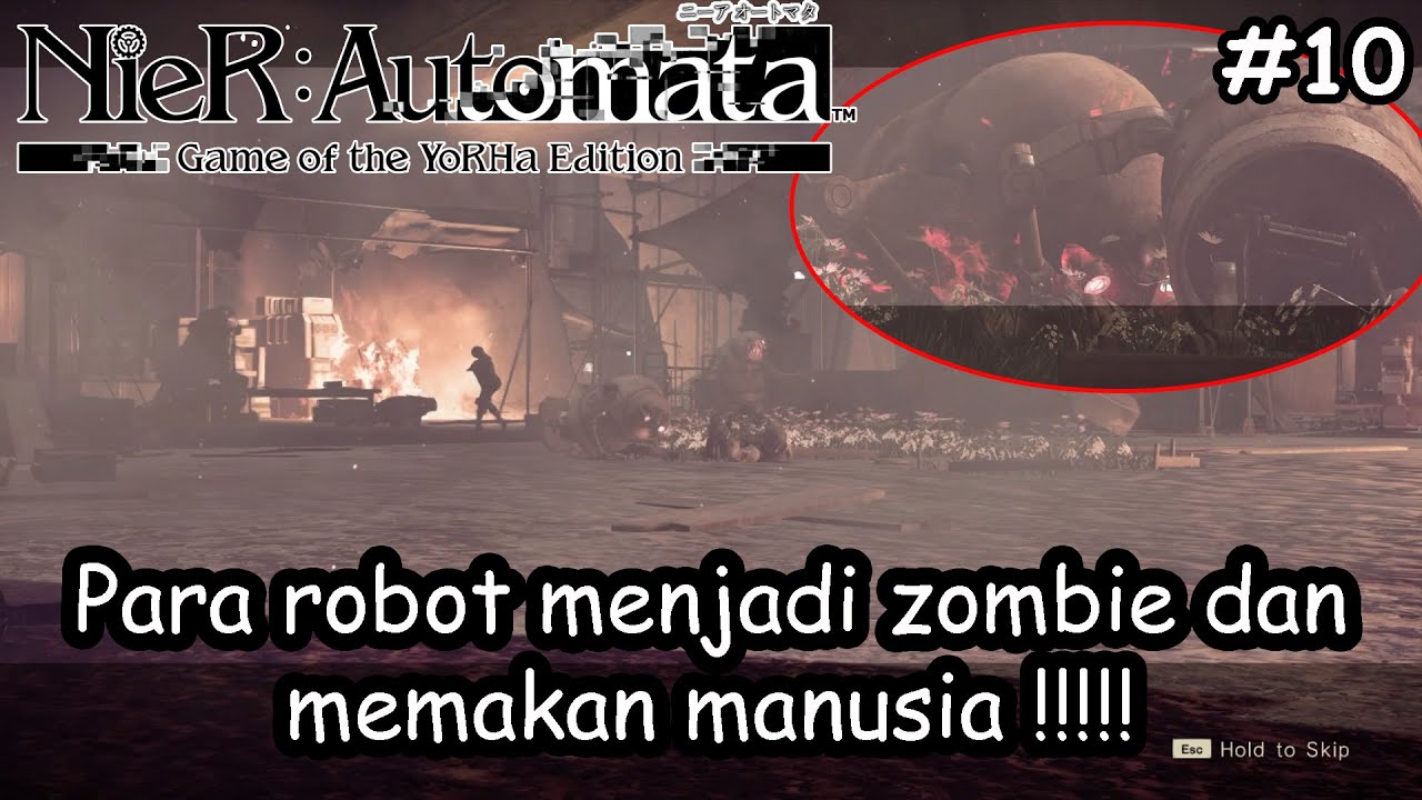 Para Robot Menjadi Zombie - NieR:Automata Game of the YoRHa Edition ...