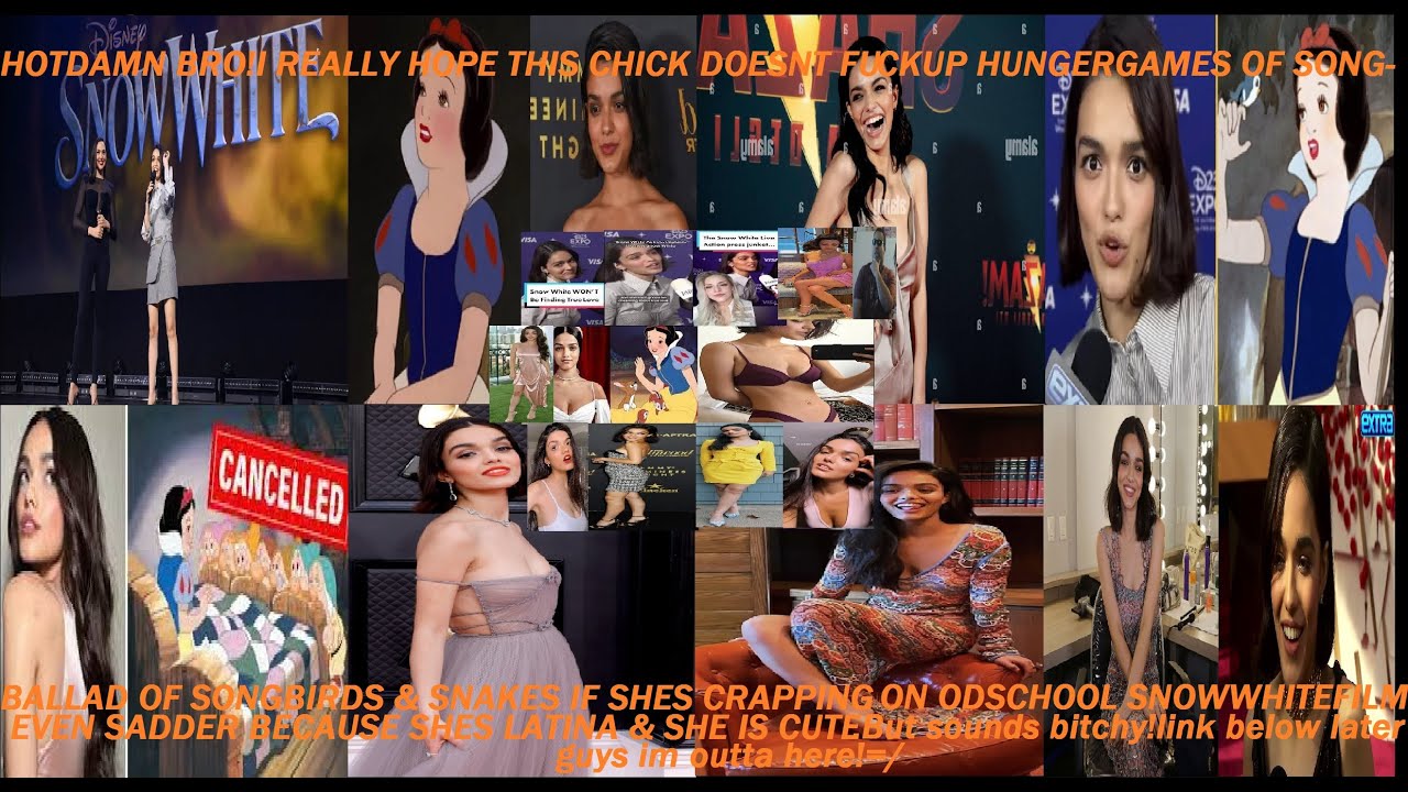 Rachel Zegler bad comments makes snow white remake look like GARBAGE?! rant time! - YouTube