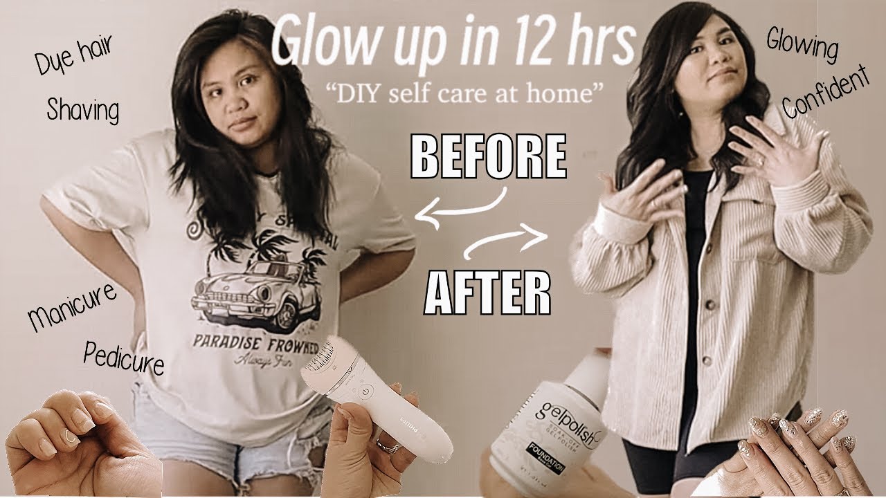 GLOW UP FOR 2023 "AT HOME" IN 12 HOURS | DIY MOM GLOW UP AT HOME! - YouTube