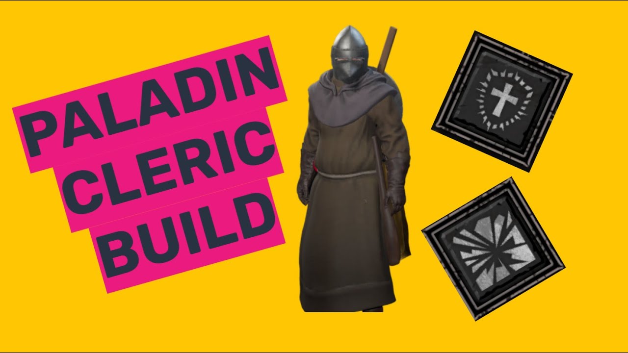 Dark and Darker Cleric Paladin Build - Divine Protection + Smite is ...